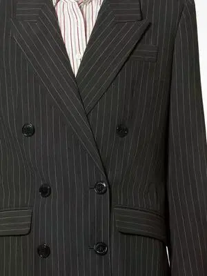 Isabel Marant Étoile Jevima Pinstripe Double-breasted Blazer