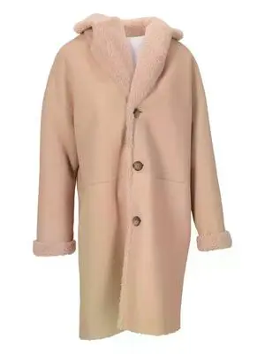 LA ROSE Buttoned Coat