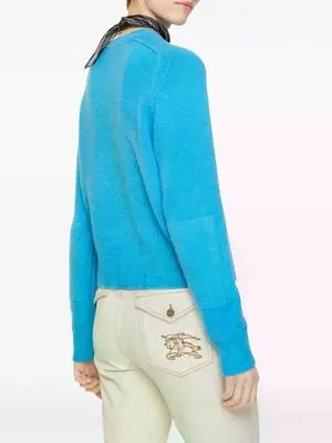 Burberry Cashmere-blend Crew-neck Sweater