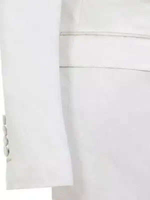 TOM FORD Single-breasted Duchess Blazer - Neutrals