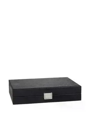 HECTOR SAXE Leather Backgammon Set