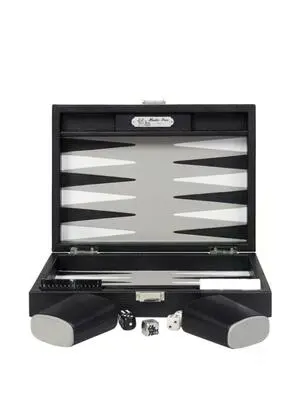 HECTOR SAXE Leather Backgammon Set
