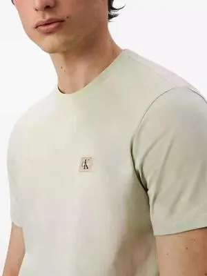 Calvin Klein Logo-plaque Cotton Polo Shirt