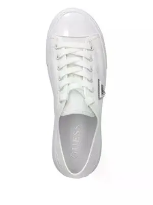 Guess Logo Plaque Platform Sneakers
