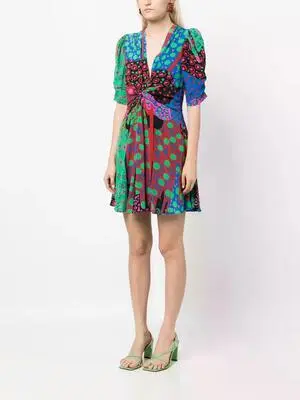 Rhode Graphic-print Mini Dress