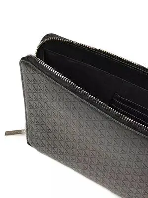 Calvin Klein Embossed Zip Wallet