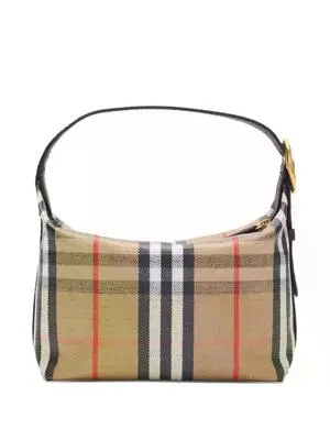 Burberry Mini Highlands Check Shoulder Bag