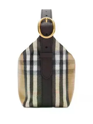 Burberry Mini Highlands Check Shoulder Bag