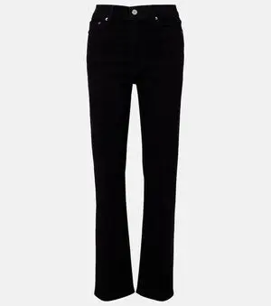 AGOLDE 90’s Pinch Waist High-rise Straight Jeans - Black