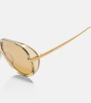 Bottega Veneta Drop Oversized Sunglasses