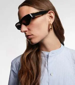 Bottega Veneta Cat-eye Sunglasses - Black