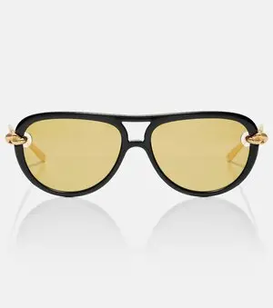 BOTTEGA VENETA Bottega Veneta Aviator Sunglasses