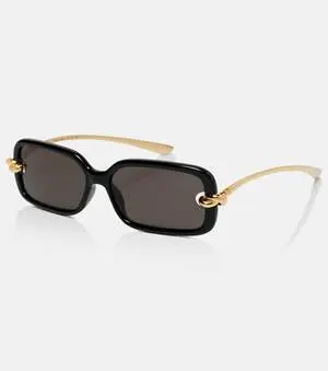 Bottega Veneta Aviator Sunglasses - Black