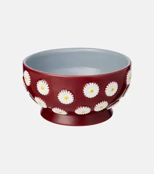 La DoubleJ Margherita Ceramic Centerpiece - Burgundy