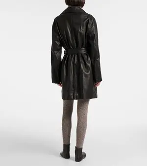 THE ROW Siempra Leather Coat