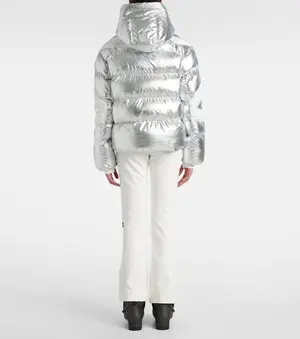 Fusalp Charloy Metallic Ski Jacket - Silver