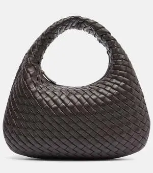 Bottega Veneta Small Leather Shoulder Bag - Brown