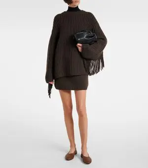 LISA YANG Hilma Fringed Oversized Sweater