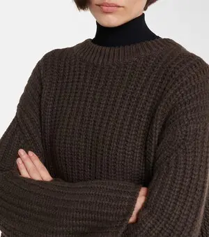 LISA YANG Hilma Fringed Oversized Sweater