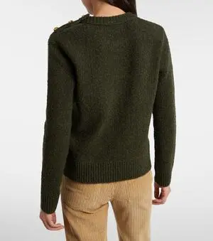 Bottega Veneta Knot Bouclé Sweater
