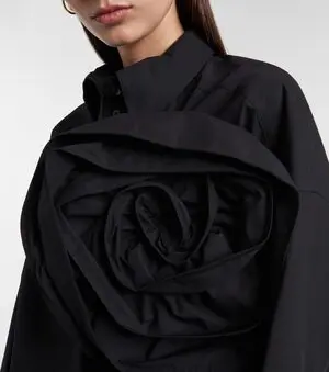 Dorothee Schumacher Floral Appliqué Cotton-blend Shirt