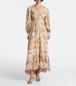 Camilla Embellished Floral Maxi Dress