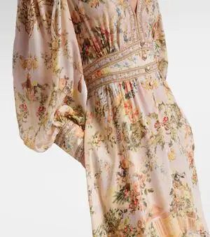 Camilla Embellished Floral Maxi Dress