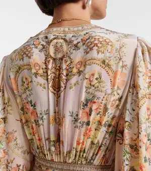Camilla Embellished Floral Maxi Dress