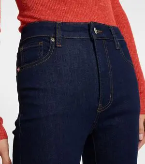 FRAME Reboot High-rise Bootcut Jeans