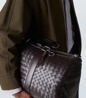 Bottega Veneta Leather Keychain - Brown