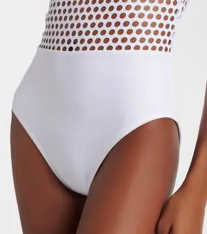 KARLA COLLETTO Aster Open-knit Swimsuit