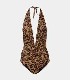 KARLA COLLETTO Ava Leopard-print Swimsuit