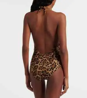 KARLA COLLETTO Ava Leopard-print Swimsuit
