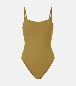 KARLA COLLETTO Basic One-piece Swimsuit - Green