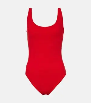 KARLA COLLETTO Basic One-piece Swimsuit - Red