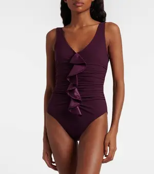 KARLA COLLETTO Emery Ruffled Swimsuit