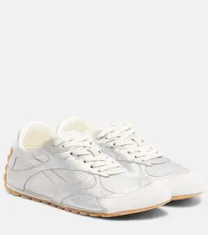Bottega Veneta Metallic Shoes For Men
