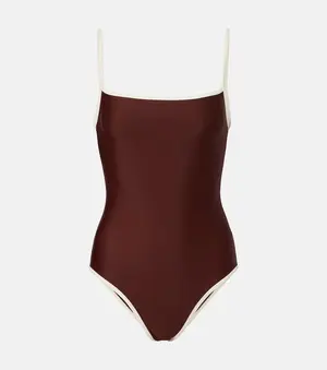 Jade Swim Layla Swimsuit - Brown