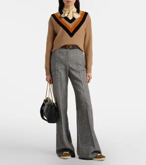 Valentino Garavani Royco Calf Hair Sneakers - Brown