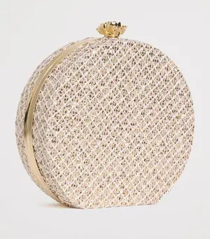 DAVID CHARLES Round Sequined Bag