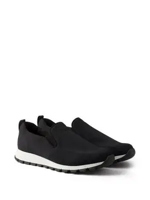 Prada Logo-detail Slip-on Sneakers