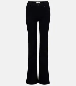 FRAME Icon Mid-rise Flared Jeans