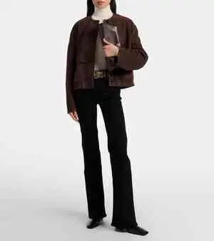 FRAME Icon Mid-rise Flared Jeans