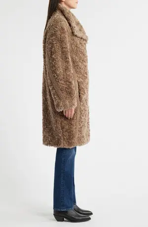 BOSS High-pile Fleece Coat