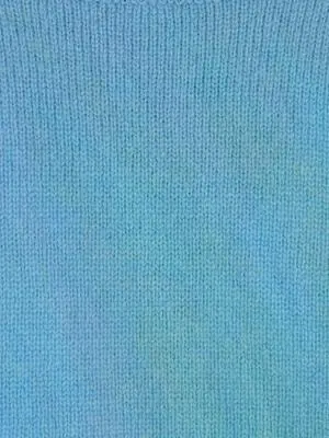 Comme Des Garçons Long-sleeve Crew-neck Sweater - Blue