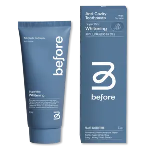 BEFORE ORAL CARE Anti-cavity Supermint Whitening - One-color