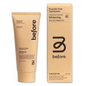 BEFORE ORAL CARE Fluoride-free Whitening Cinnamon Orange - One-color