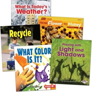 KAPLAN EARLY LEARNING COMPANY Learn With Me Science Booksset Of 5 - Multicolor