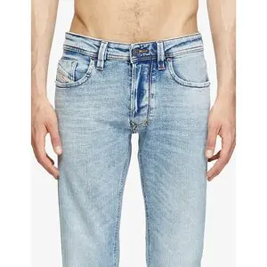 DIESEL® 1985 Larkee Straight-leg Stretch-denim Jeans - 01