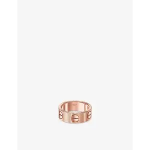 CARTIER Love Unlimited 18ct Rose-gold Ring - Rose Gold